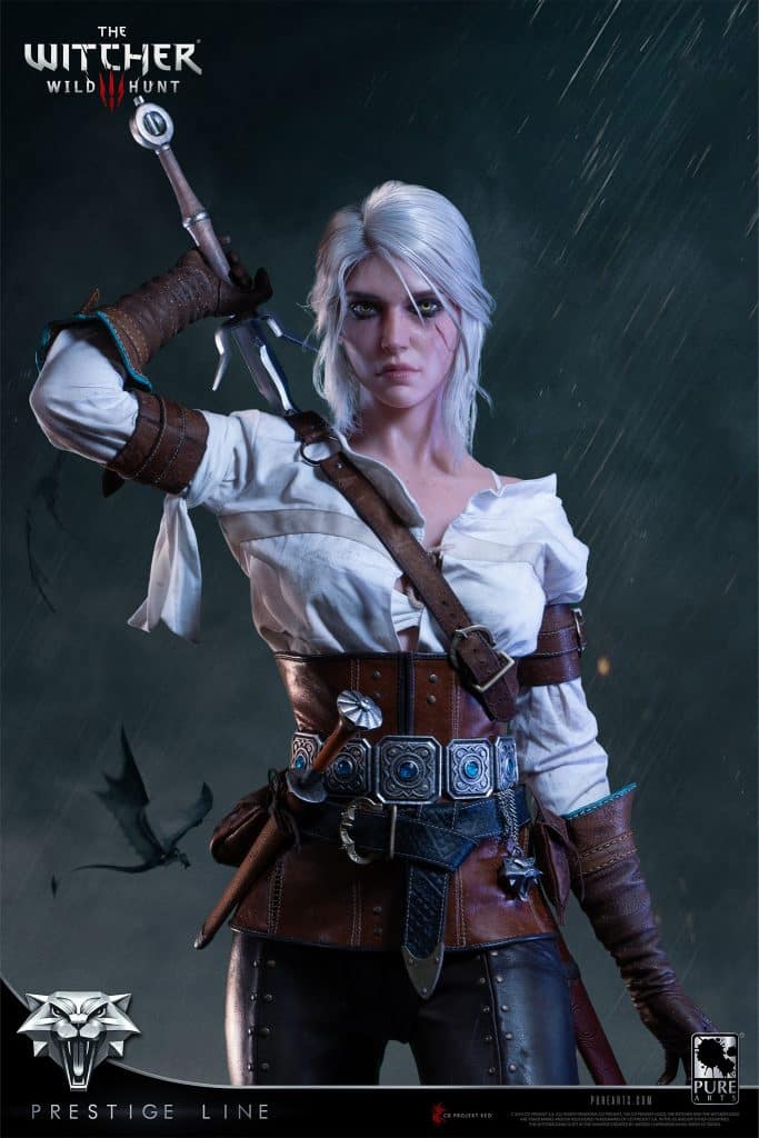 Ciri Of Cintra 1:2 Scale Statue Witcher 3 Prestige Line - Comic Concepts