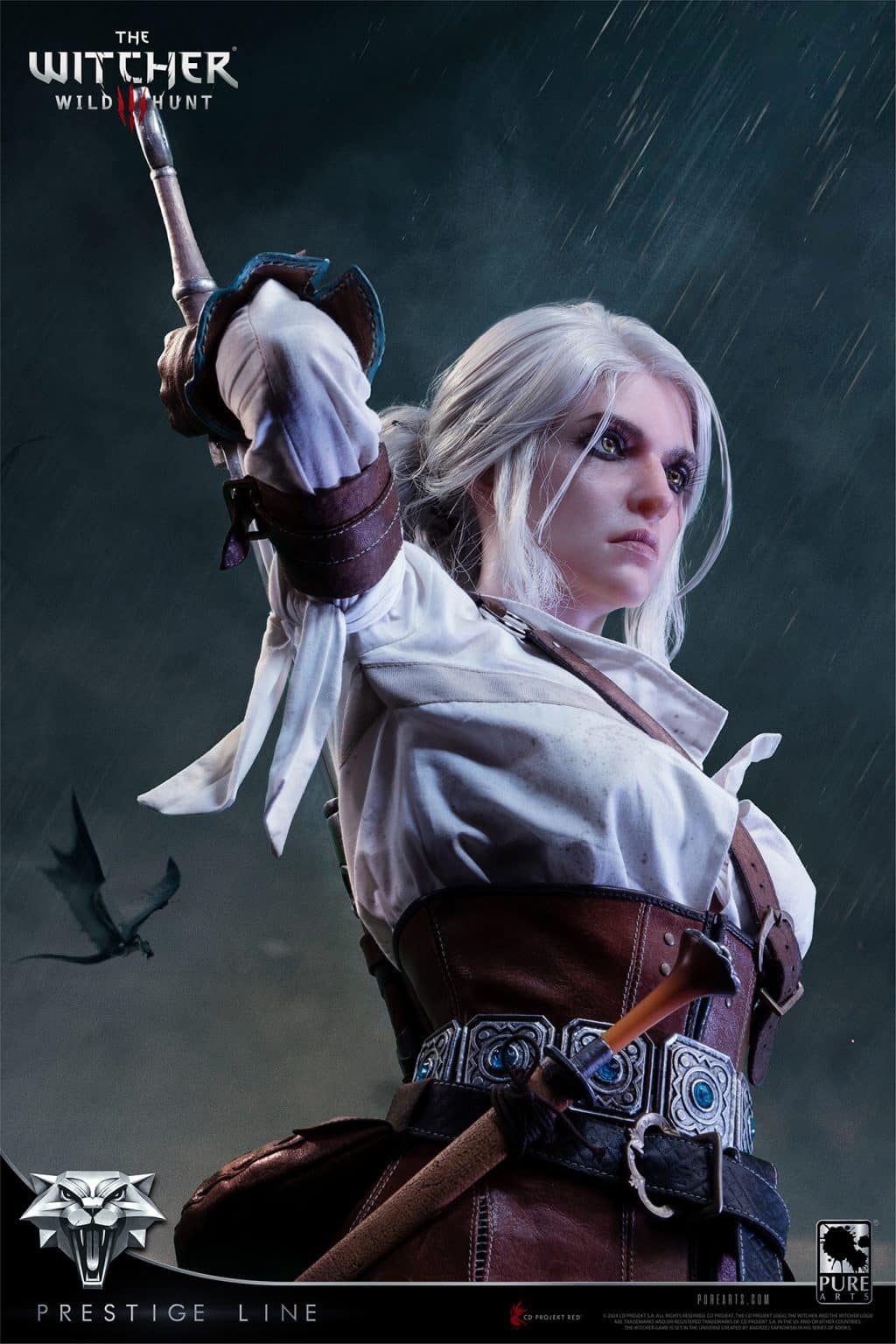 Ciri Of Cintra 1:2 Scale Statue Witcher 3 Prestige Line – Comic Concepts