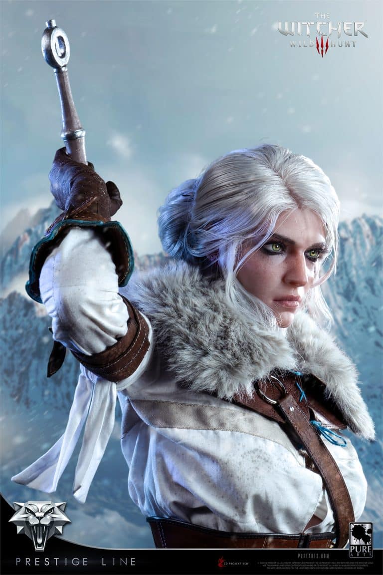 Ciri Of Cintra 1:2 Scale Statue Witcher 3 Prestige Line – Comic Concepts