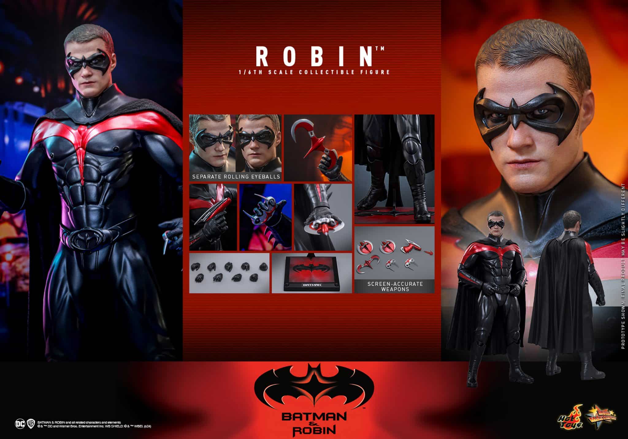 Robin Sixth Scale Figure Batman & Robin Limited Collectible – Comic ...