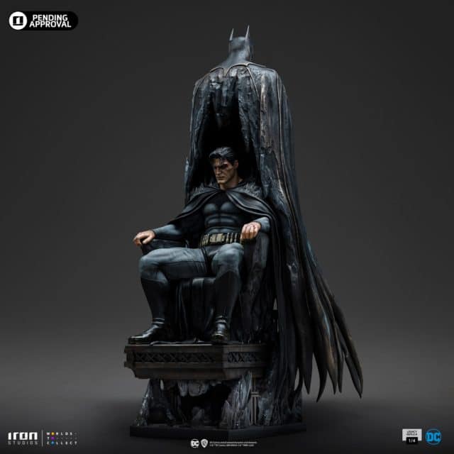 Batman And Bruce Wayne Quarter Scale Statue - Comic Concepts