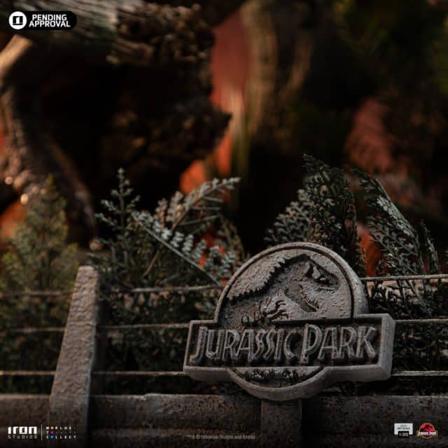 T-Rex Chase Statue - Comic Concepts