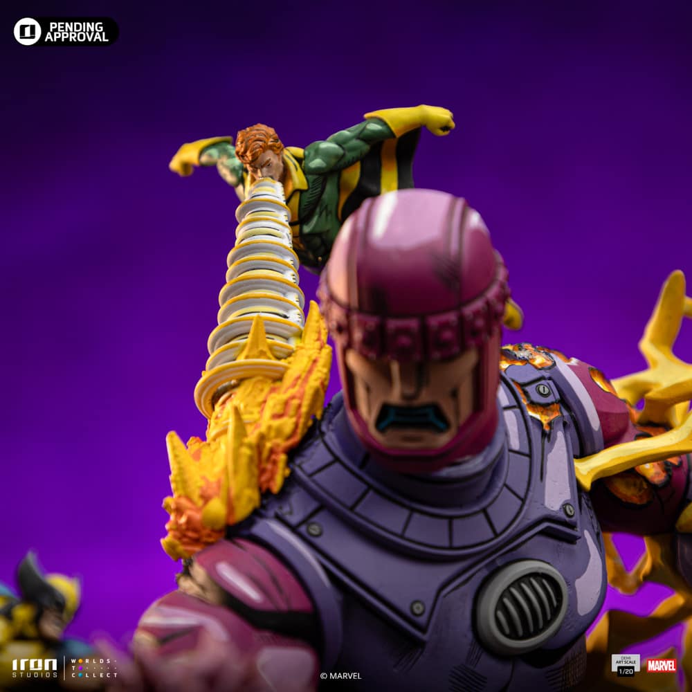 X-Men Danger Room Statue Diorama Comics Color Variant - Comic Concepts