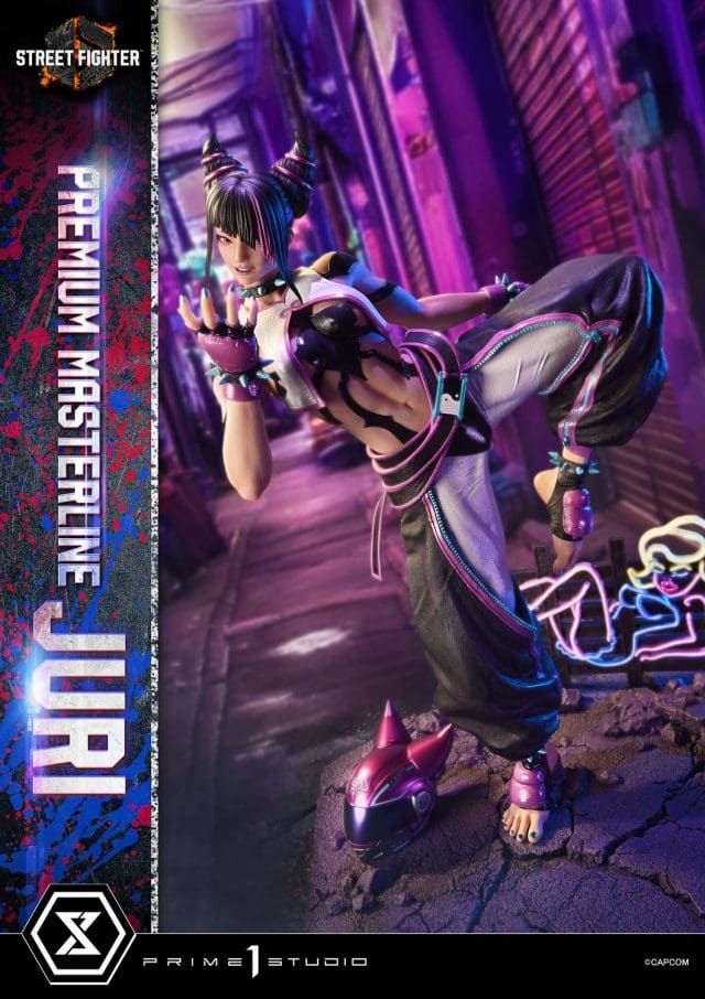 Juri Premium Masterline Statue Street Fighter 6 Limited Collectible ...