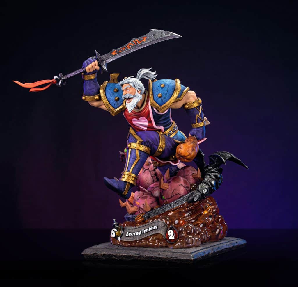 Leeroy Jenkins Statue World Of Warcraft x Hearthstone Limited ...