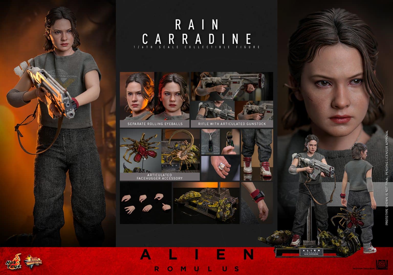 Rain Carradine Sixth Scale Figure Alien Romulus Limited Collectible ...
