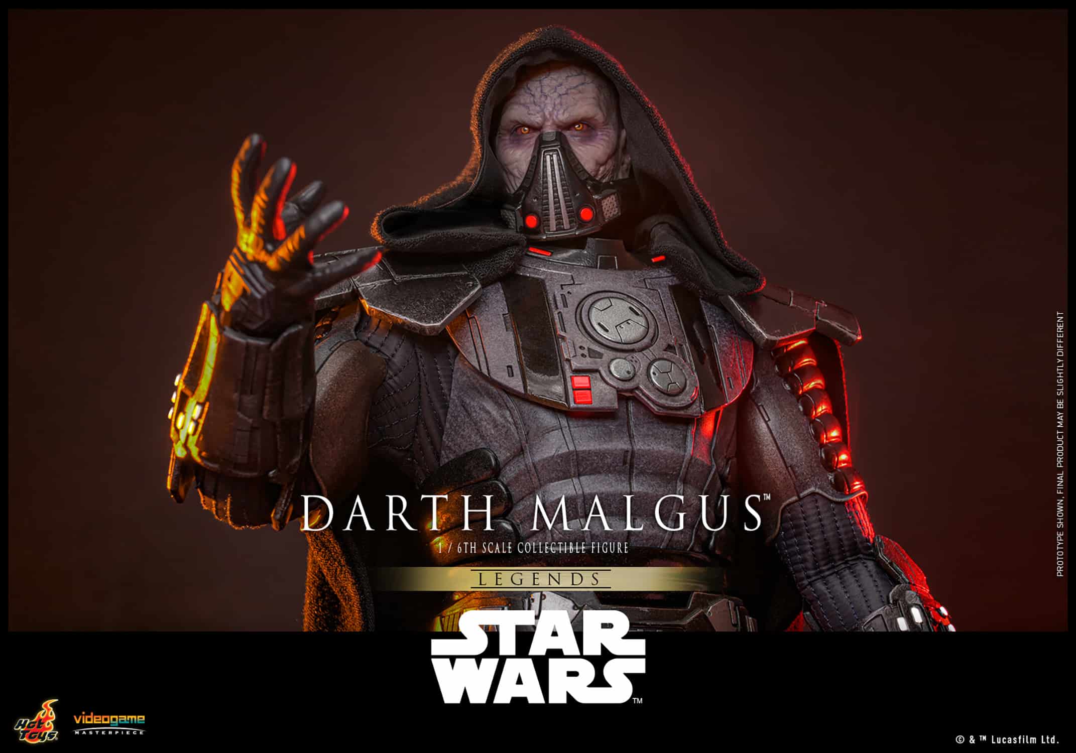 Darth Malgus Sixth Scale Figure Limited Star Wars Legends Collectible ...