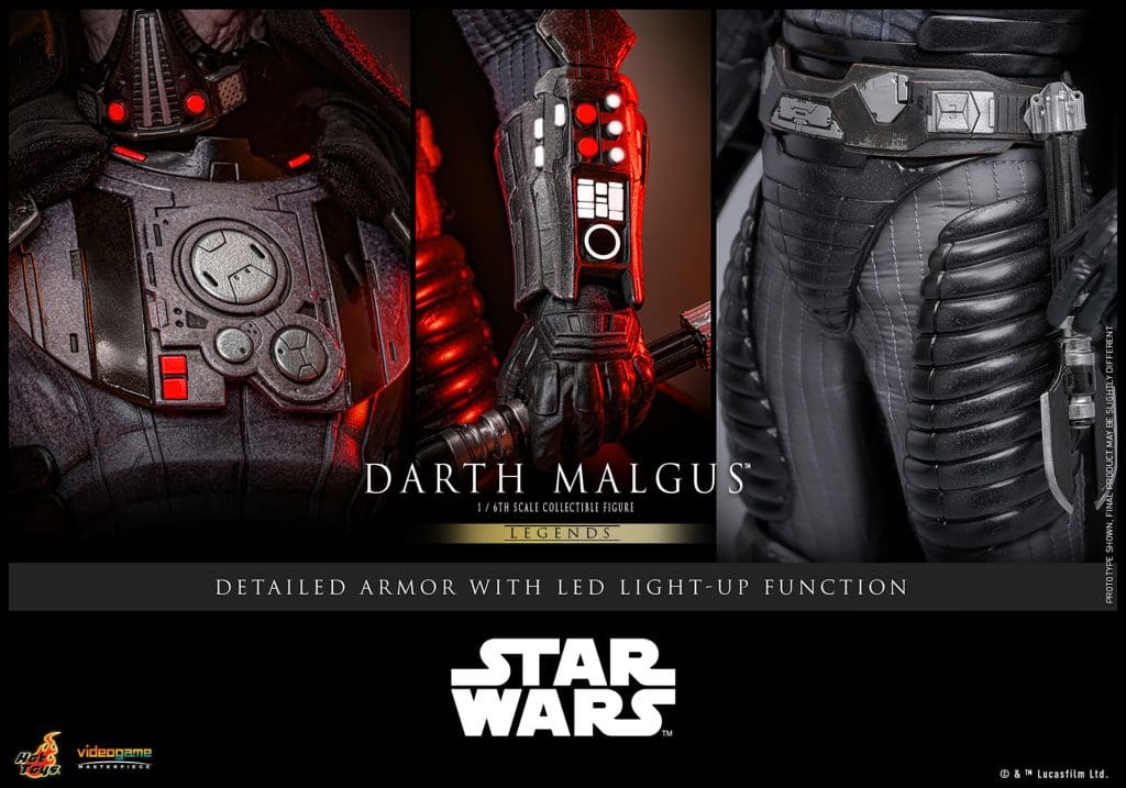 Darth Malgus Sixth Scale Figure Limited Star Wars Legends Collectible ...