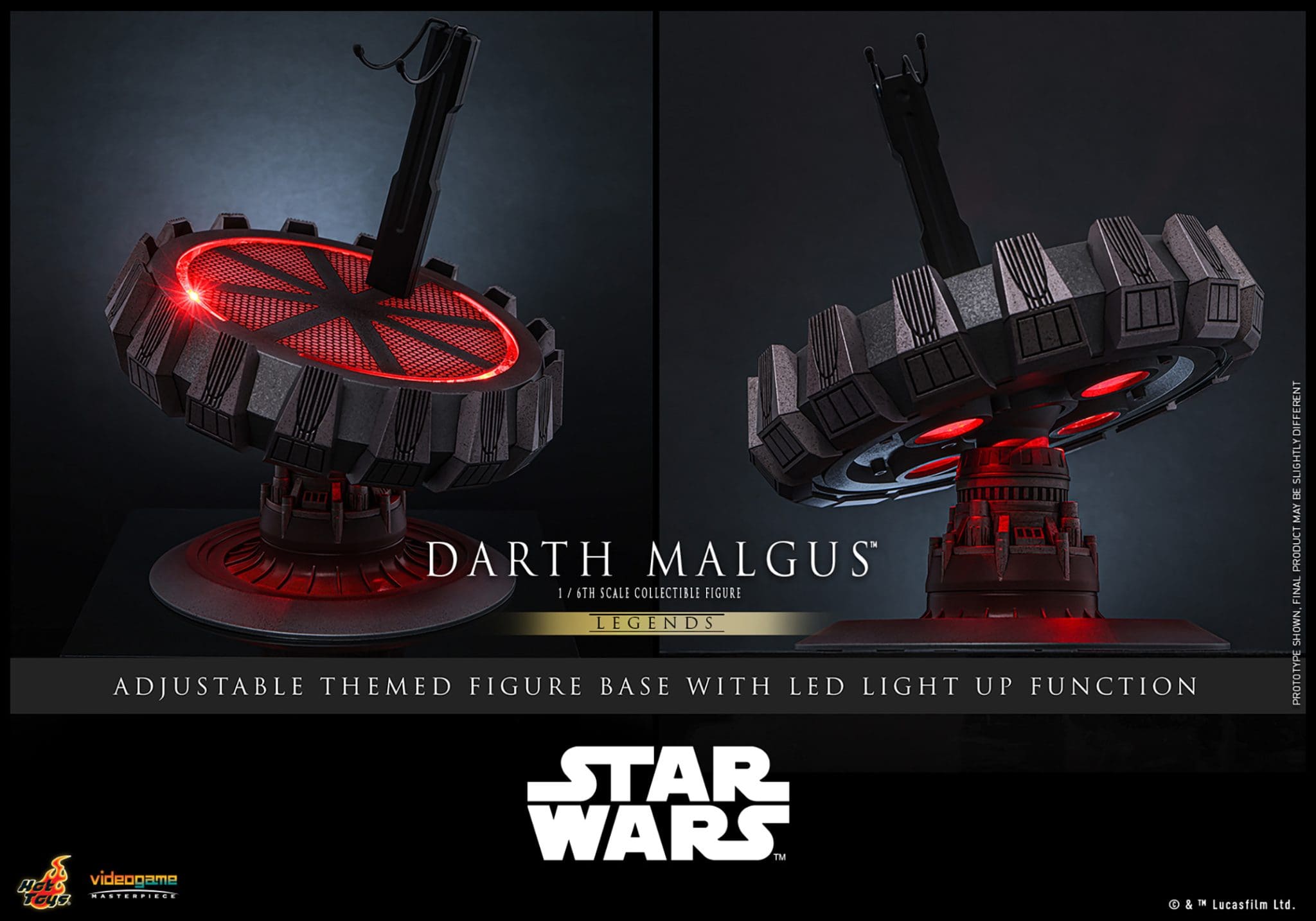 Darth Malgus Sixth Scale Figure Limited Star Wars Legends Collectible ...