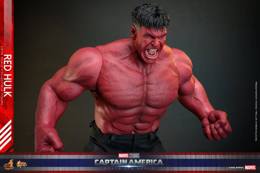 Red Hulk Sixth Scale Figure Limited Marvel Collectible – Comic Concepts