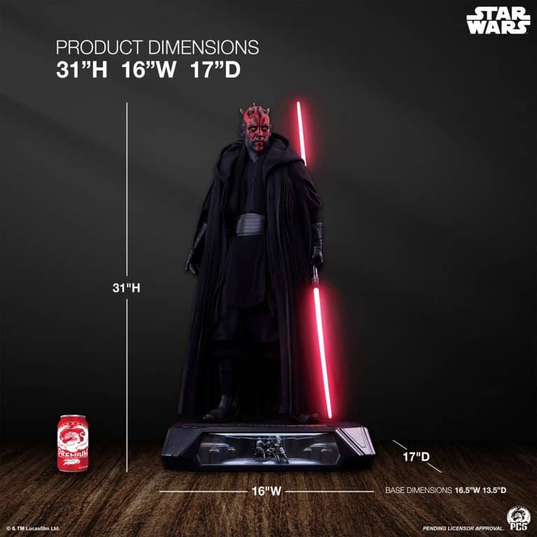 Darth Maul Hyperreal Statue Limited Star Wars Collectible - Comic Concepts