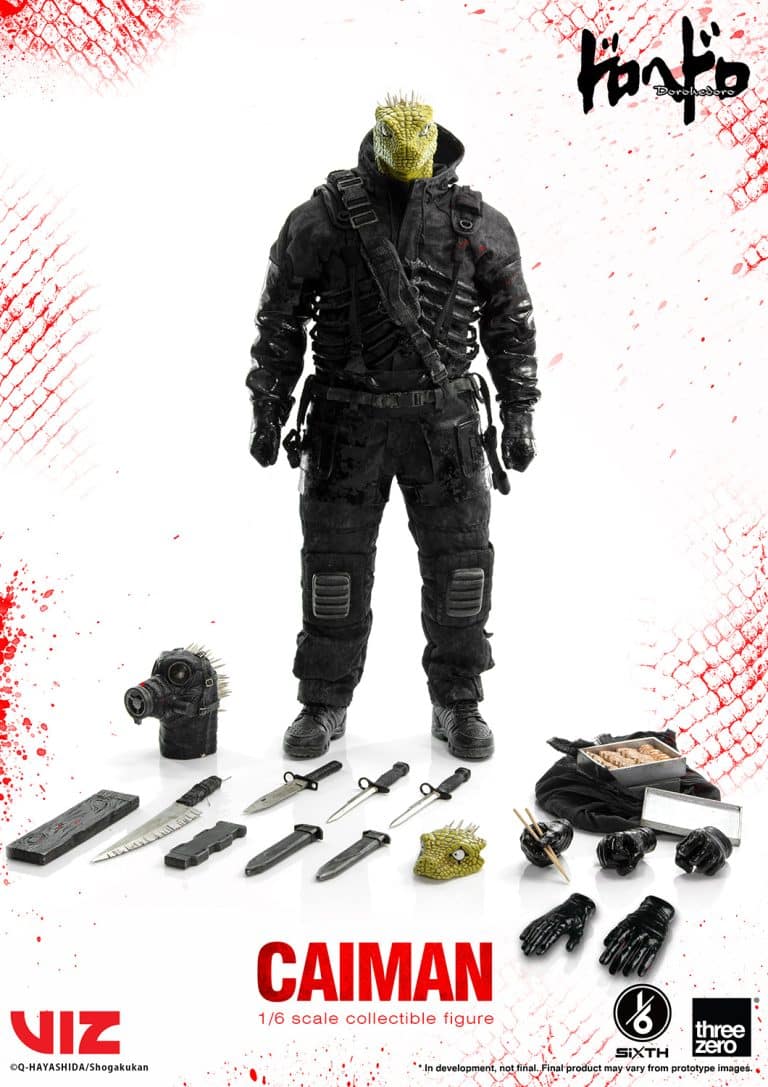 Caiman Sixth Scale Figure Dorohedoro Limited Collectible - Comic Concepts