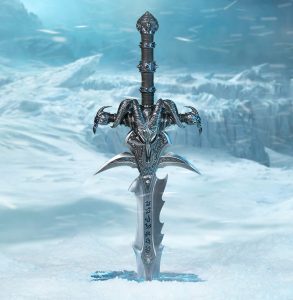 Frostmourne Sword Premium Life-Size Replica Warcraft Limited ...