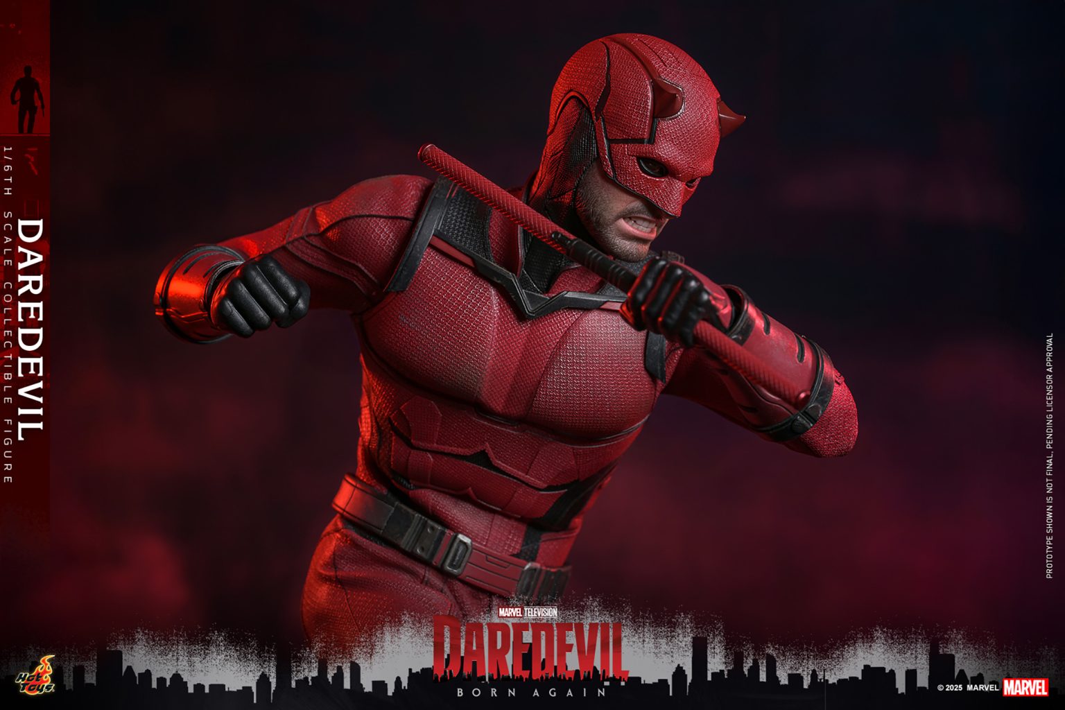 Daredevil Sixth Scale Figure Daredevil Born Again Limited Collectible ...