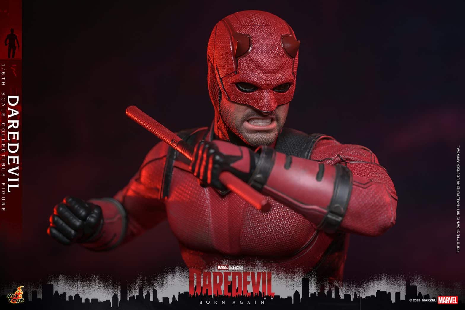 Daredevil Sixth Scale Figure Daredevil Born Again Limited Collectible ...