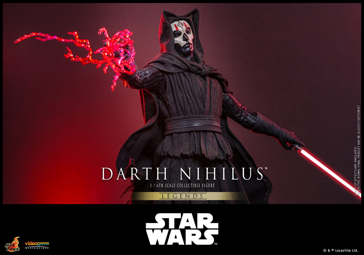 Darth Nihilus Sixth Scale Figure Star Wars Limited Collectible - Comic ...