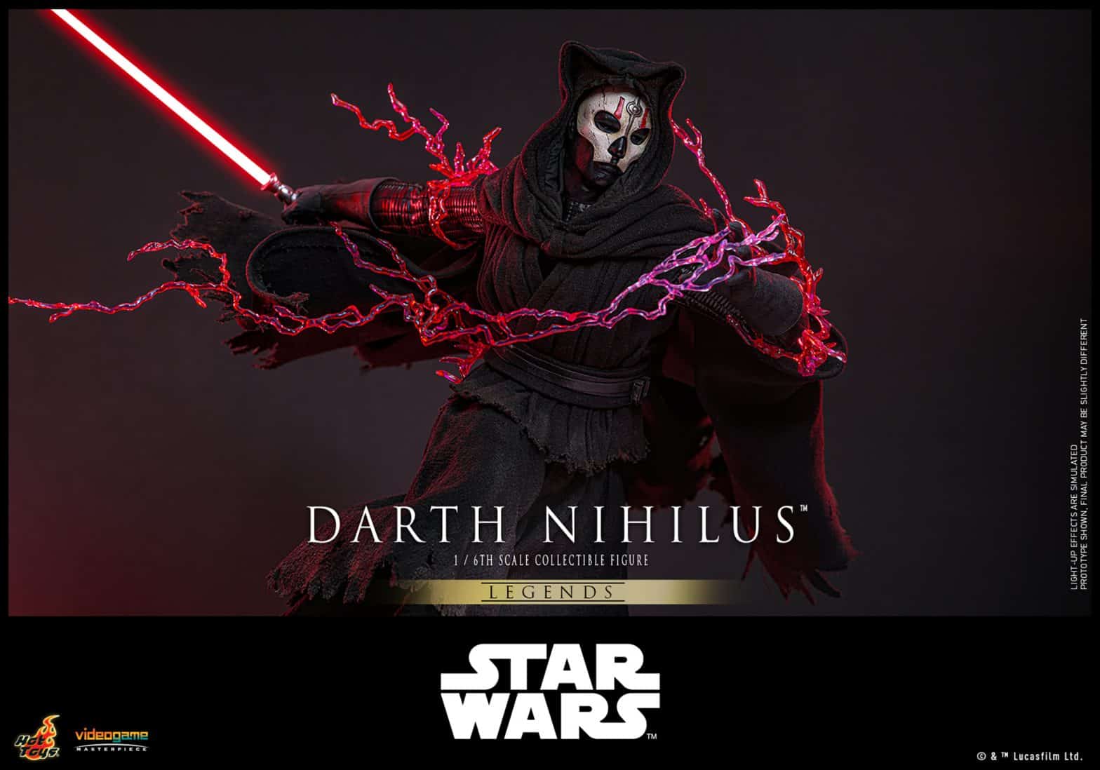 Darth Nihilus Sixth Scale Figure Star Wars Limited Collectible - Comic ...