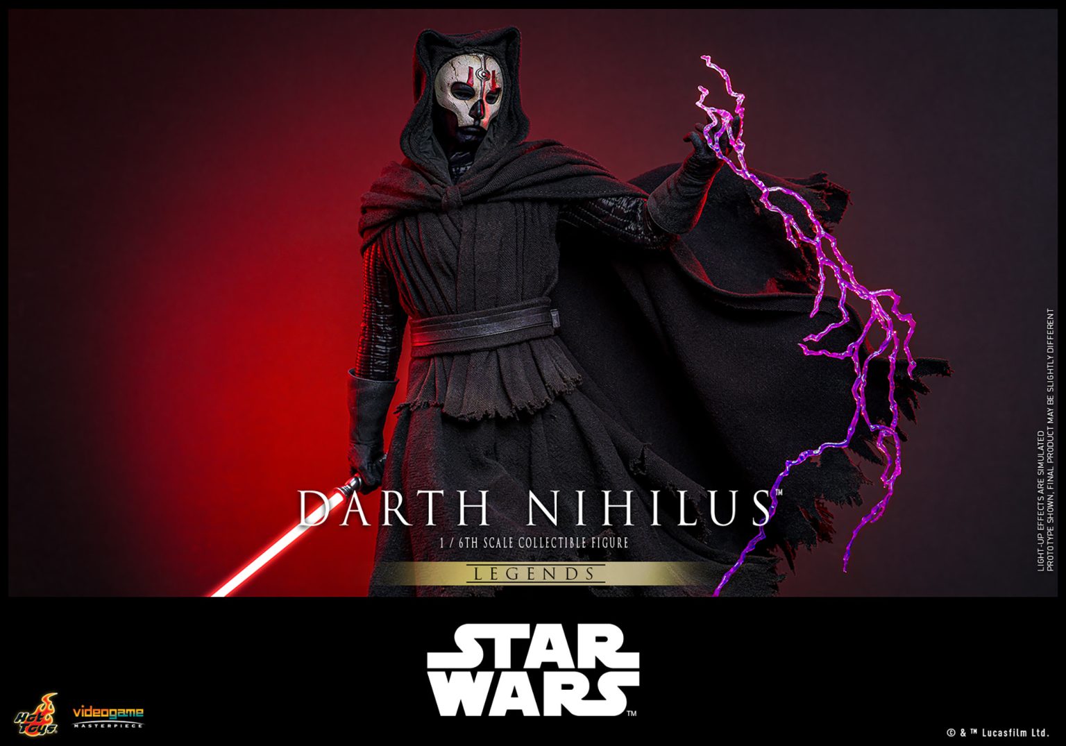Darth Nihilus Sixth Scale Figure Star Wars Limited Collectible - Comic ...