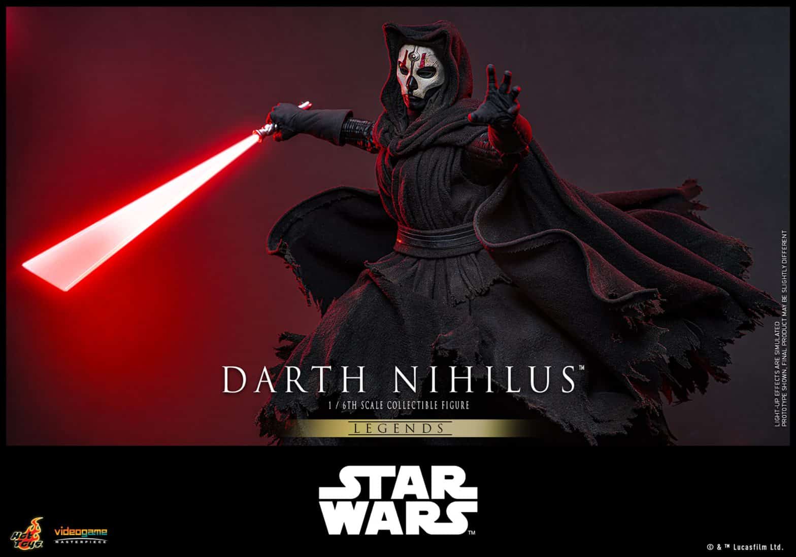 Darth Nihilus Sixth Scale Figure Star Wars Limited Collectible - Comic ...