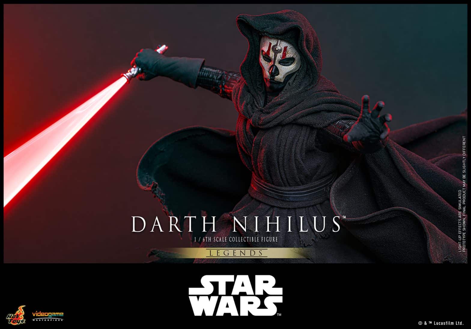 Darth Nihilus Sixth Scale Figure Star Wars Limited Collectible - Comic ...