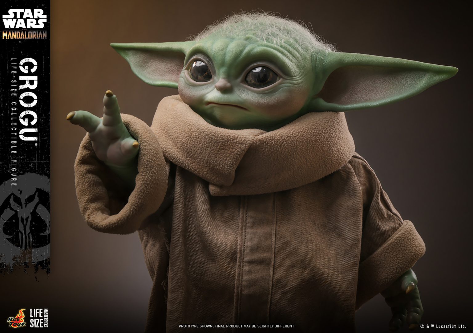 Grogu Life-Size Figure Limited The Mandalorian Collectible – Comic Concepts