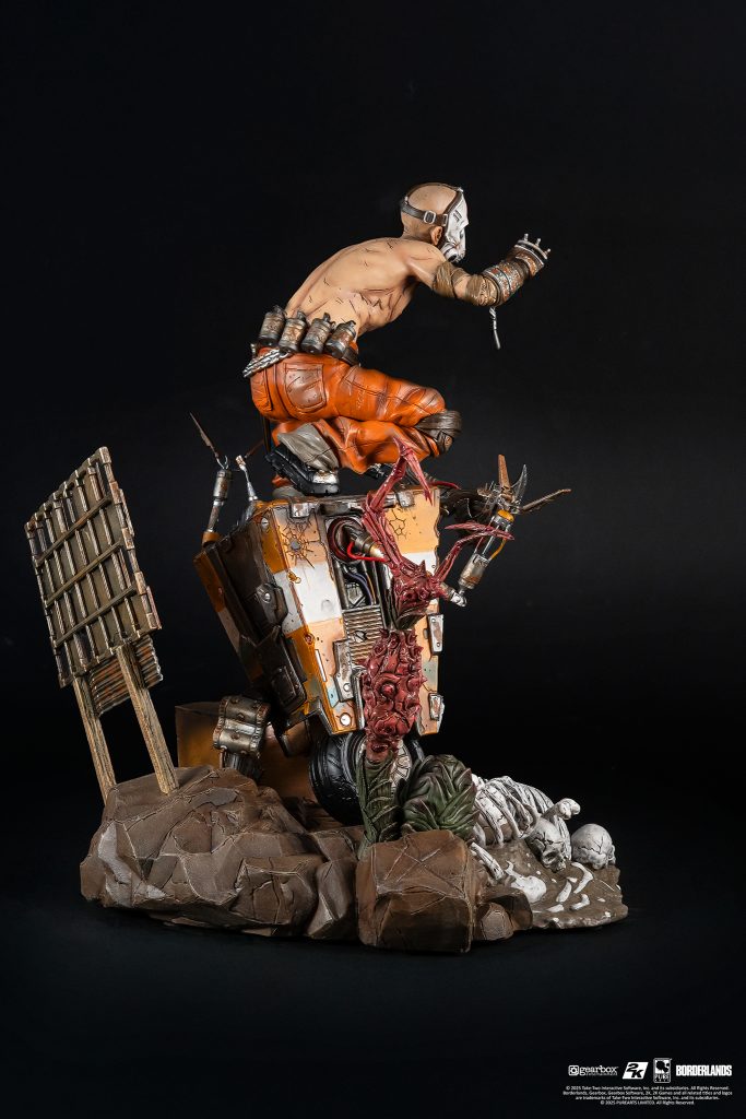 Borderlands Psycho Bandit & Claptrap 1/6 Scale Diorama Statue - Comic ...