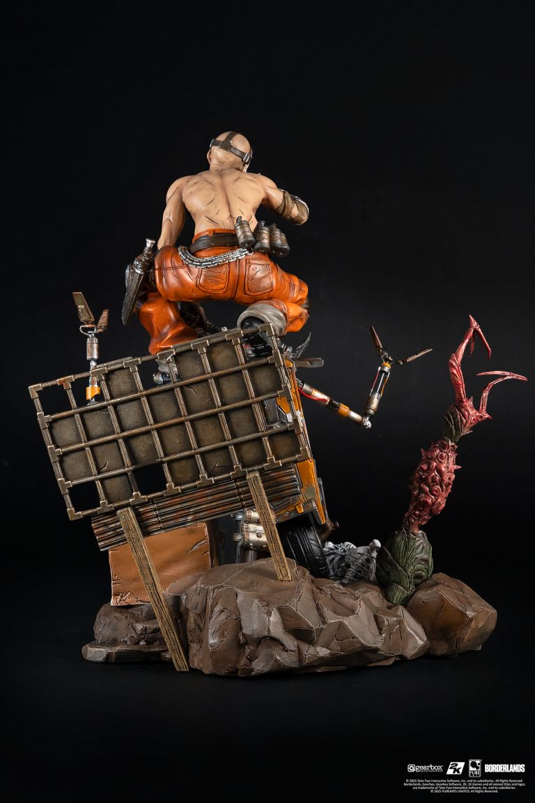 Borderlands Psycho Bandit & Claptrap 1/6 Scale Diorama Statue - Comic ...