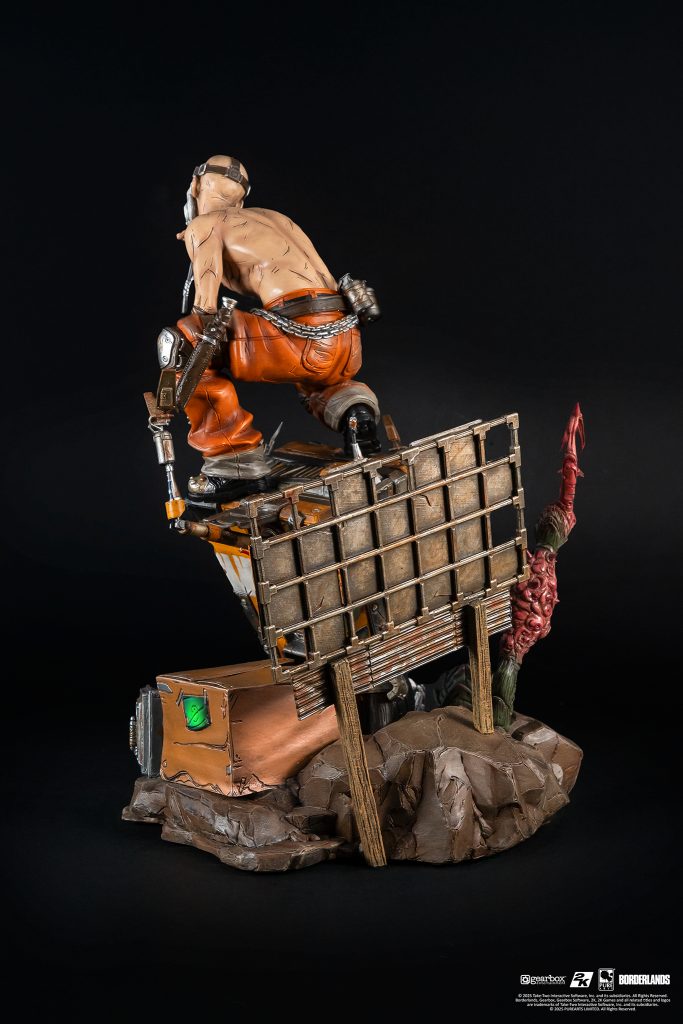 Borderlands Psycho Bandit & Claptrap 1/6 Scale Diorama Statue - Comic ...