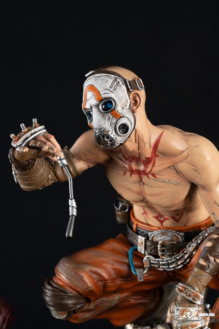 Borderlands Psycho Bandit & Claptrap 1/6 Scale Diorama Statue - Comic ...