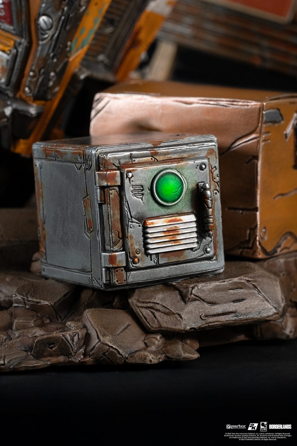 Borderlands Psycho Bandit & Claptrap 1/6 Scale Diorama Statue - Comic ...