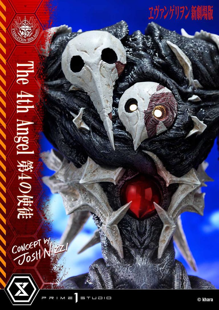 Evangelion The 4th Angel Statue Concept By Josh Nizzi – Comic Concepts