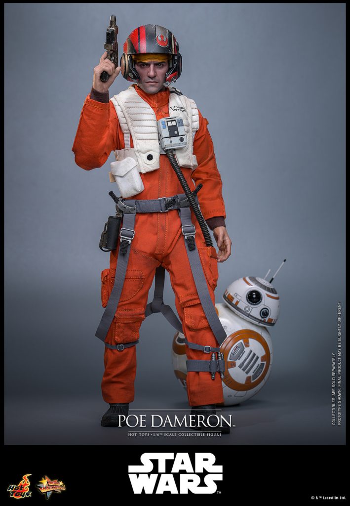 Poe Dameron Sixth Scale Figure Star Wars Limited Collectible – Comic ...