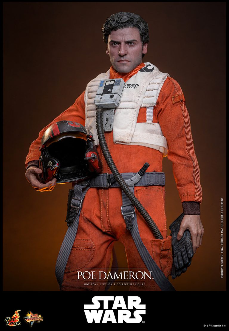 Poe Dameron Sixth Scale Figure Star Wars Limited Collectible - Comic ...