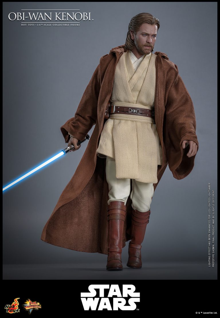 Obi-Wan Kenobi Sixth Scale Figure Star Wars Episode II Attack of the ...