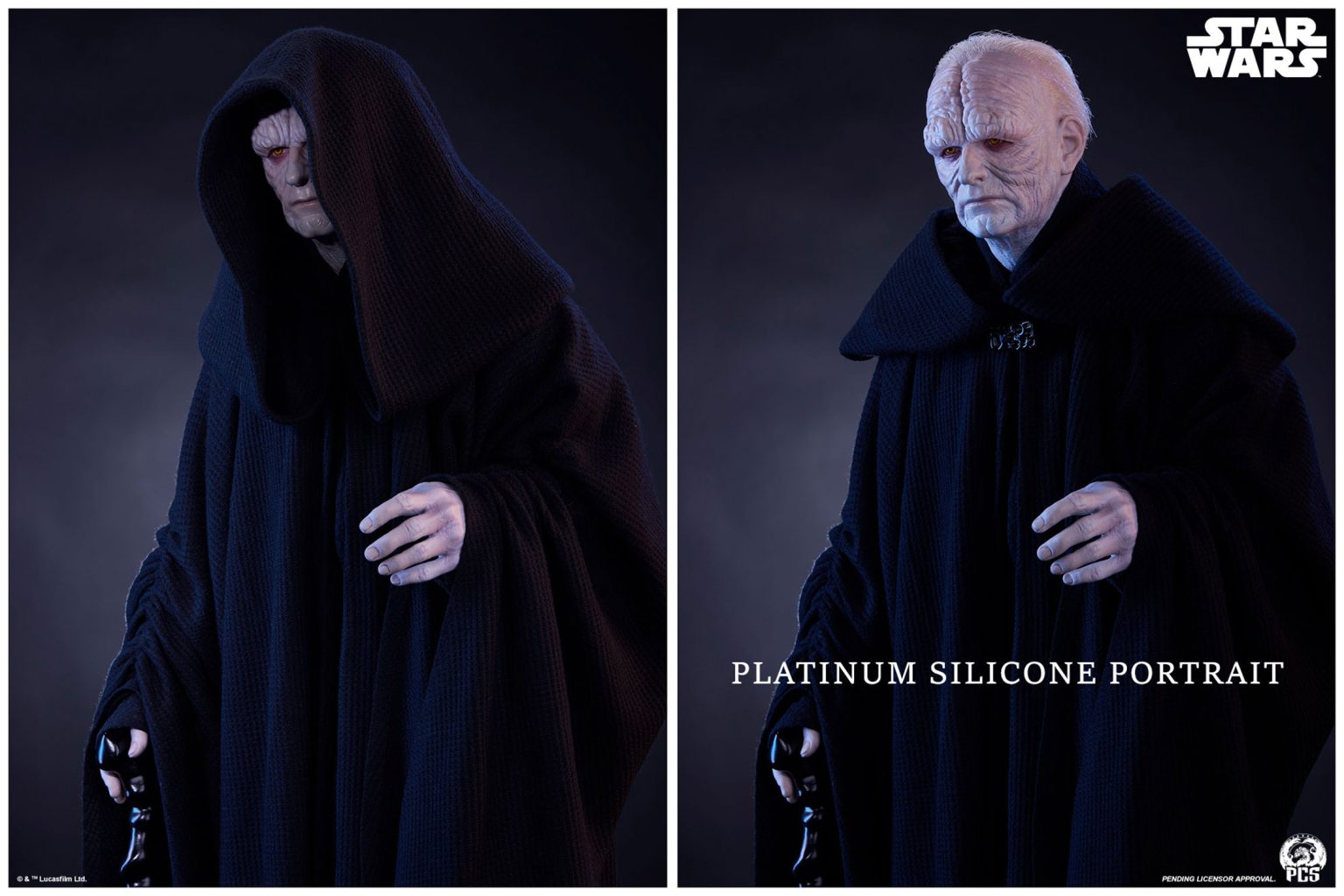 Emperor Palpatine Hyperreal Statue Star Wars Limited Collectible ...