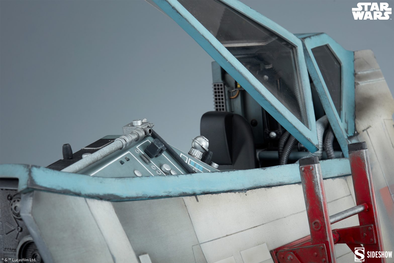 Luke Skywalker and X-Wing: Red Five, Standing By Premium Format Figure ...
