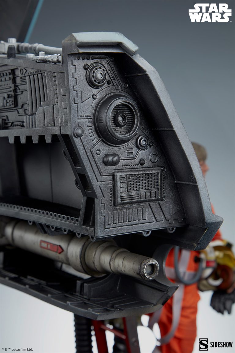 Luke Skywalker and X-Wing: Red Five, Standing By Premium Format Figure ...