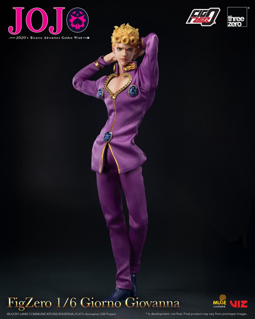 Giorno Giovanna Sixth Scale Figure JoJo’s Bizarre Adventure Limited ...