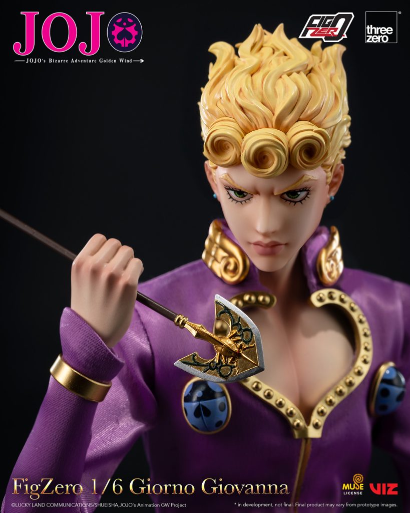 Giorno Giovanna Sixth Scale Figure JoJo’s Bizarre Adventure Limited ...