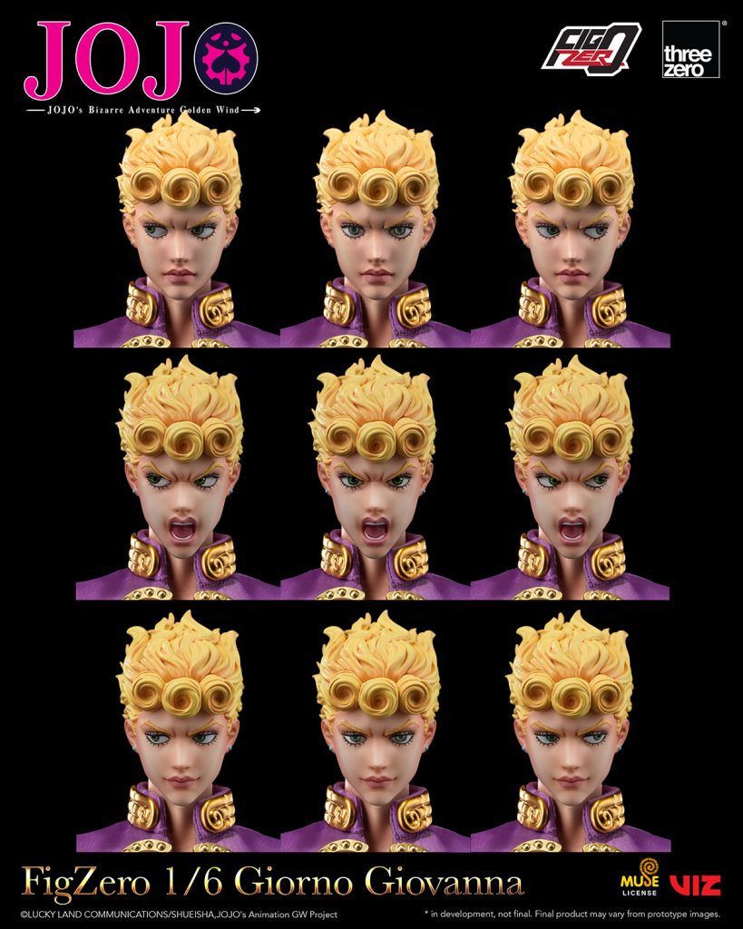 Giorno Giovanna Sixth Scale Figure JoJo’s Bizarre Adventure Limited ...