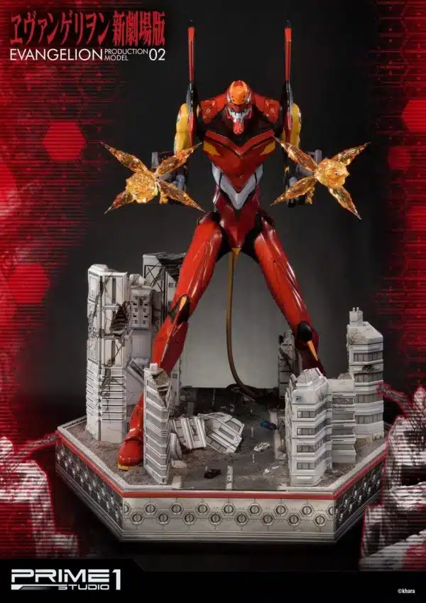 EVA Production Model-02 Statue Evangelion Limited Collectible EXCLUSIVE ...