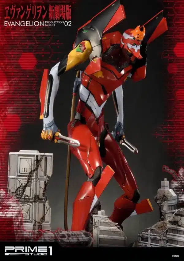 EVA Production Model-02 Statue Evangelion Limited Collectible EXCLUSIVE ...