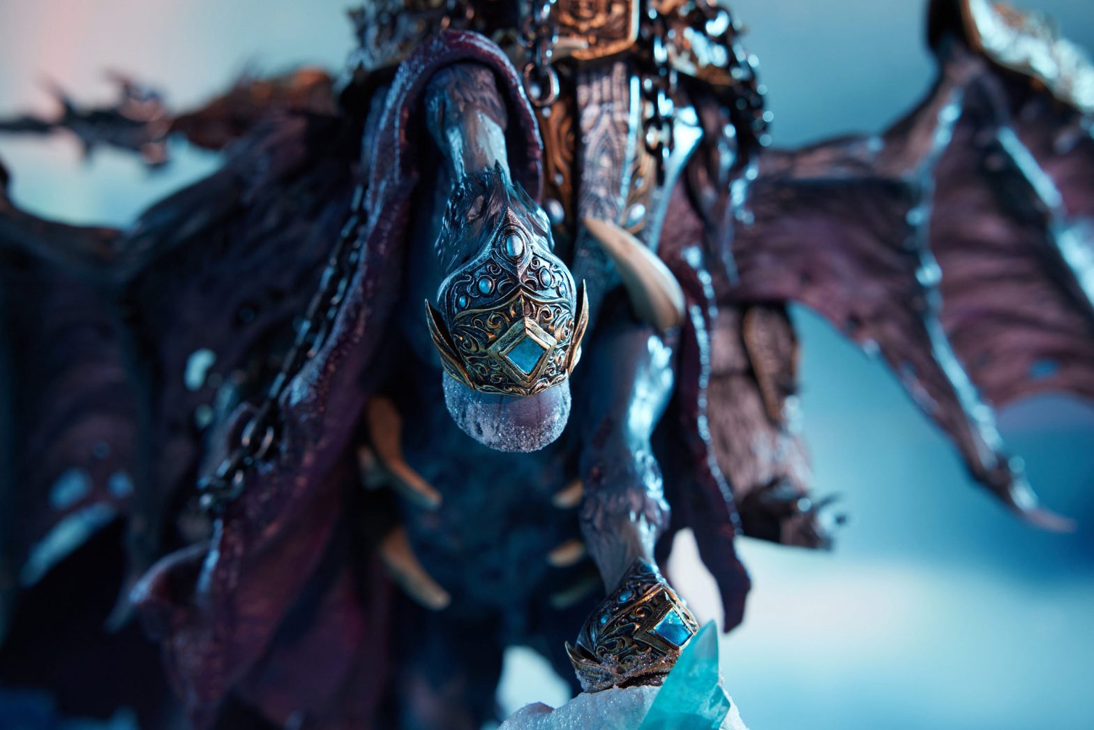 The Lich King & Invincible Statue World Of Warcraft Blizzard Limited ...