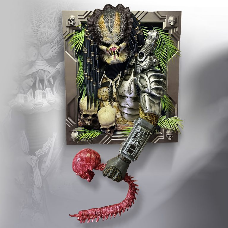 Predator Life-Size Wall Decor Limited Collectible Wall Art – Comic Concepts