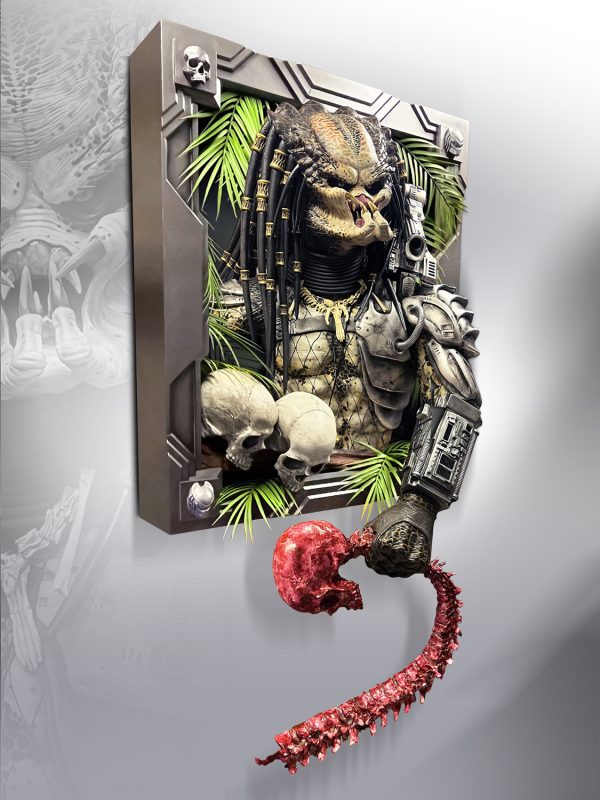 Predator Life-Size Wall Decor Limited Collectible Wall Art - Comic Concepts