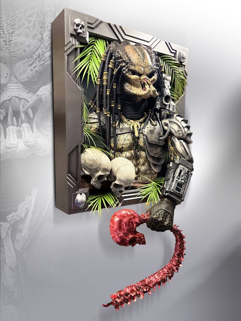 Predator Life-Size Wall Decor Limited Collectible Wall Art – Comic Concepts