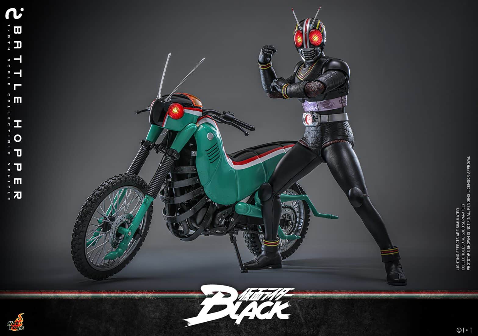 Battle Hopper Sixth Scale Figure Accessory Kamen Rider Black Limited ...