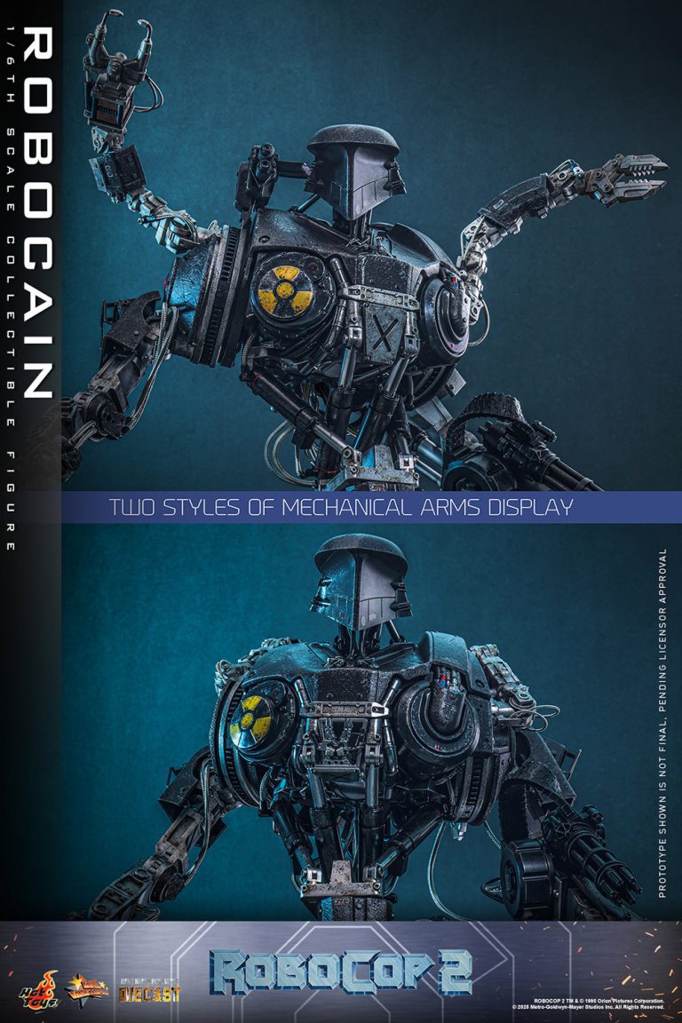 RoboCain Sixth Scale Figure RoboCop 2 Limited Collectible – Comic Concepts