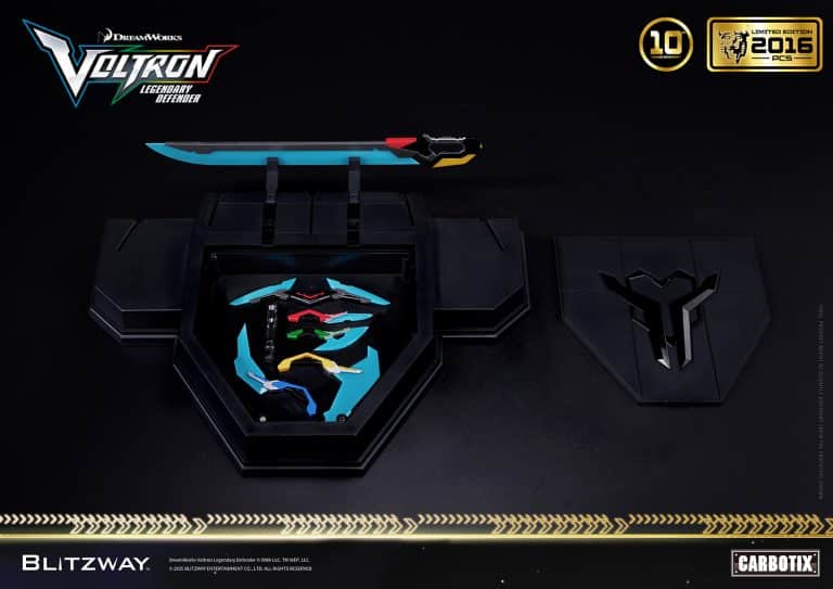 Voltron: Legendary Defender Carbotix Premium Figure 10th Anniversary ...