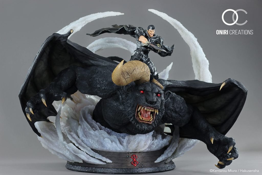 Guts and Zodd VS Ganishka Statue Diorama BERSERK Limited Collectible ...